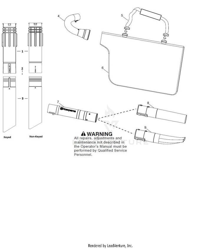 Husqvarna 125 BVX BLOWERS Parts and Accessories at PartsWarehouse