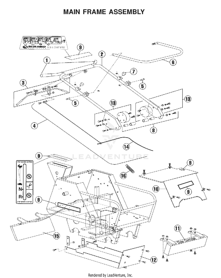 Husqvarna SC18 - 968981201 (2005-12) Lawn Tractor | Partswarehouse