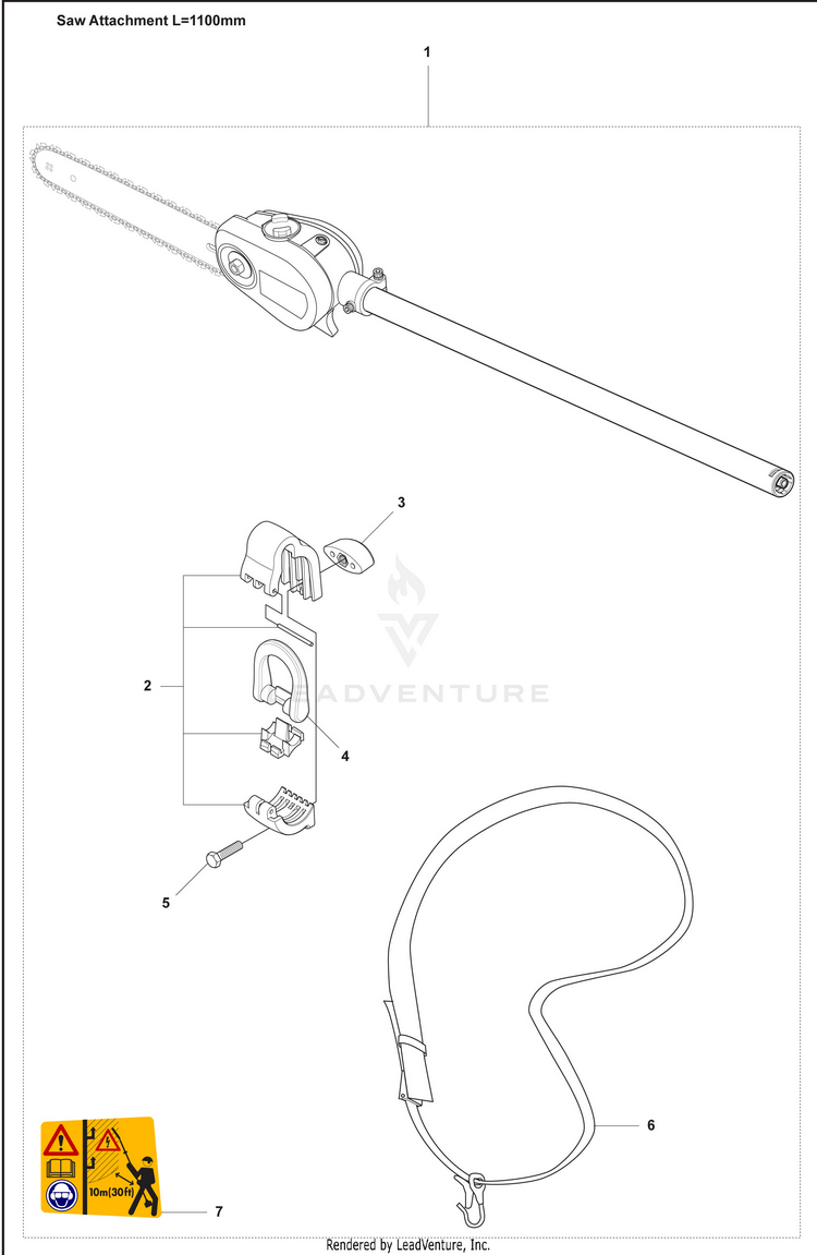 Husqvarna 326 P5 X (2008-03) Pole Pruner/Pole Saws - PartsWarehouse