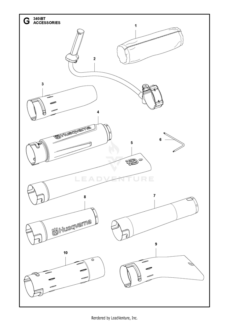Husqvarna 340iBT BLOWERS | Partswarehouse