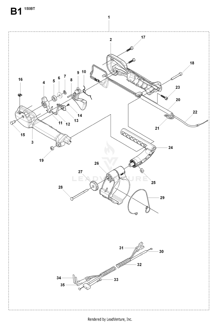 Husqvarna 150 BT (20071800001-20084000000) BLOWERS | Partswarehouse