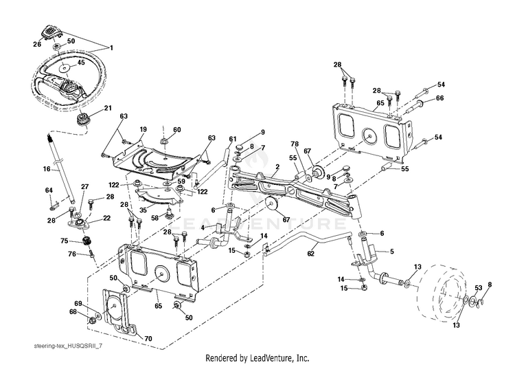 Husqvarna TS 248XD Riding Tractor | Partswarehouse