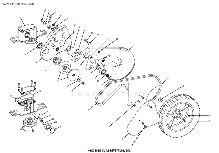 Husqvarna WB53 SE - 966978201 (2009-02) Walk Behind Mower | Partswarehouse