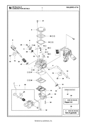 Husqvarna 460 RANCHER II Chain Saw Parts and Accessories at PartsWarehouse