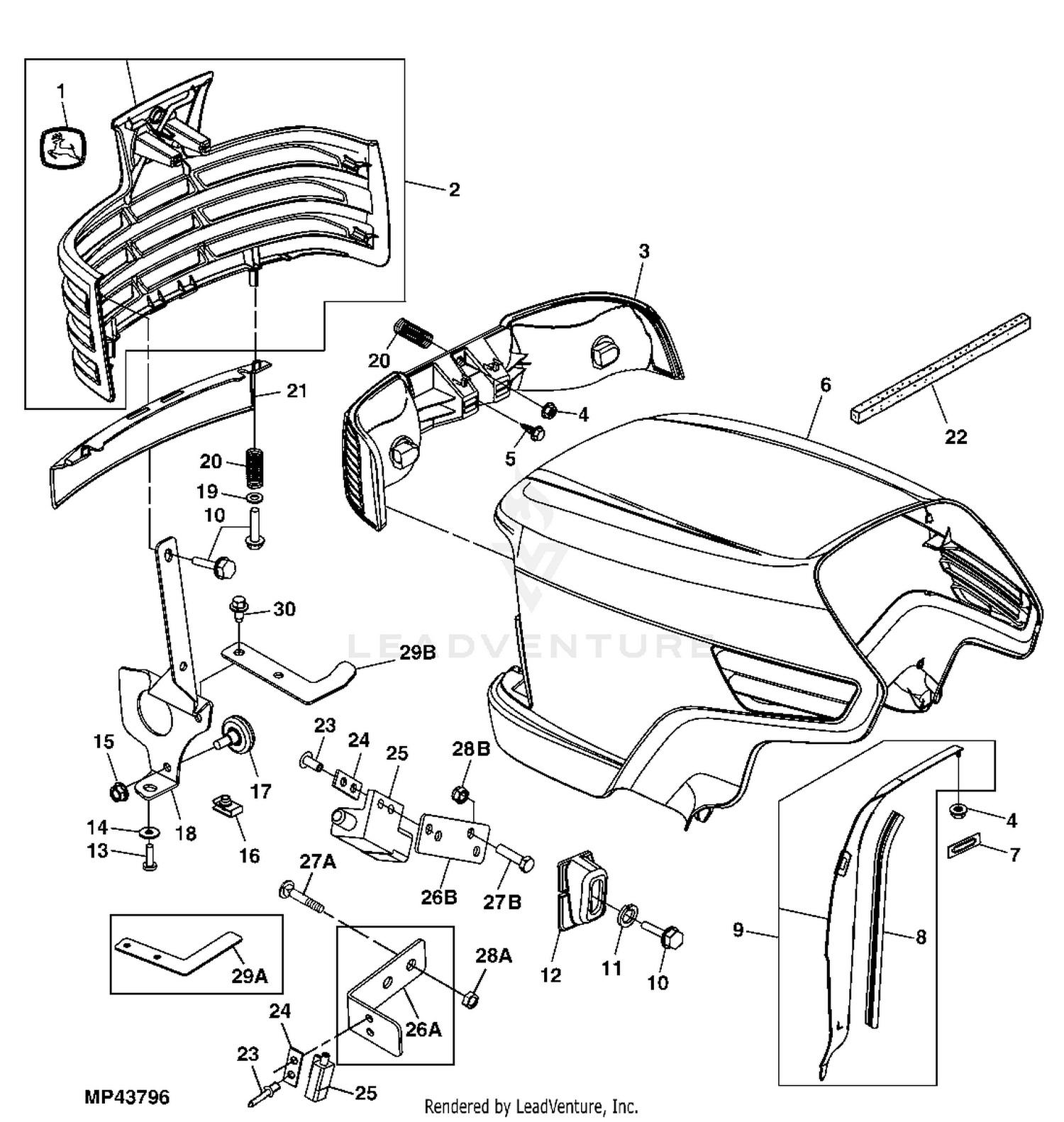 John Deere X748 Ultimate Parts List For Sale | www.oceanproperty.co.th