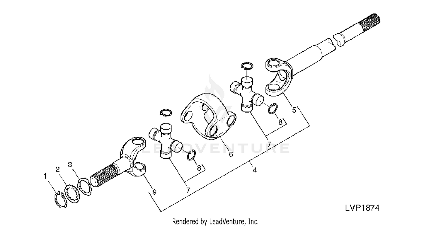 Front Drive Shaft Diagram