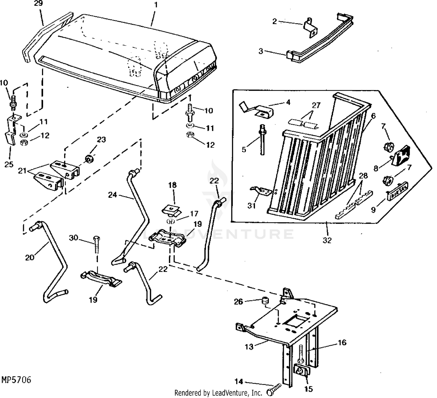 John Deere 430 Garden Tractor Parts Diagram | Fasci Garden