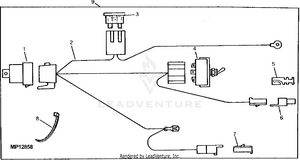 Esquema de Fiação John Deere 425