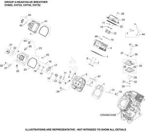 Kohler CH732-3019 Loftin Engine - PartsWarehouse