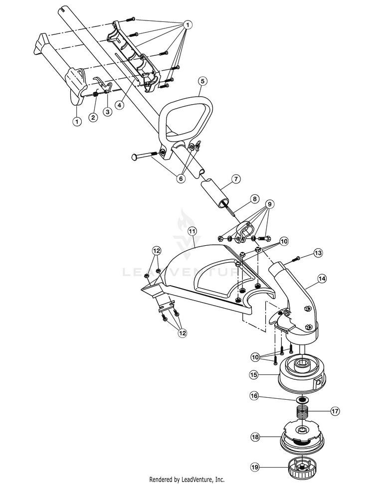 Yard Machines Y765 41BD765G900 Gas String Trimmer | Partswarehouse