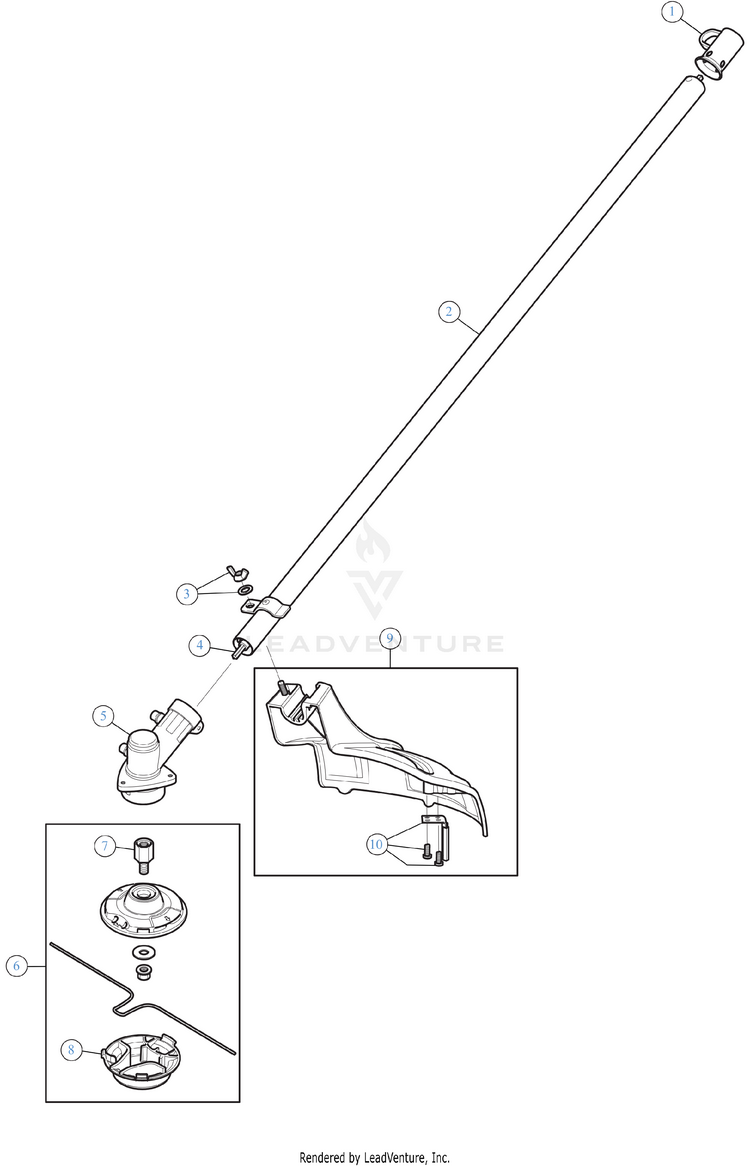 Troy-Bilt AS720 (41BJXL-C902) TrimmerPlusAttachment | Partswarehouse