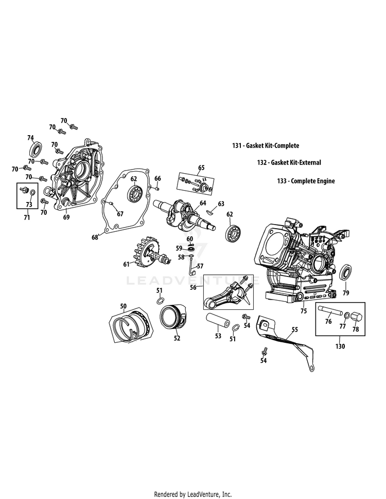 MTD OHV Engines 270-SUA Engine | PartsWarehouse