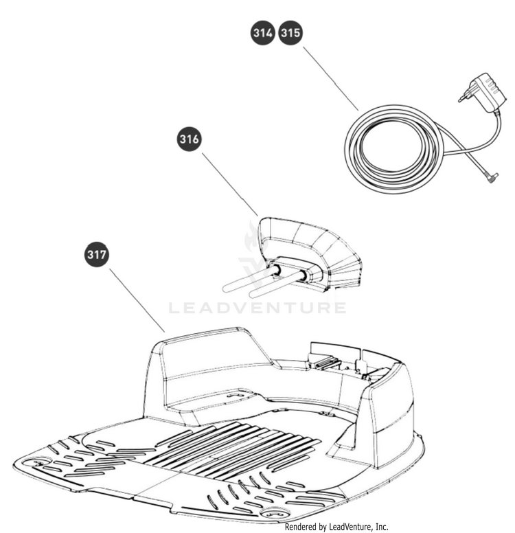 Robomow by MTD 22AXBAAA737 RX12 (2019) Robotic Mower | Partswarehouse