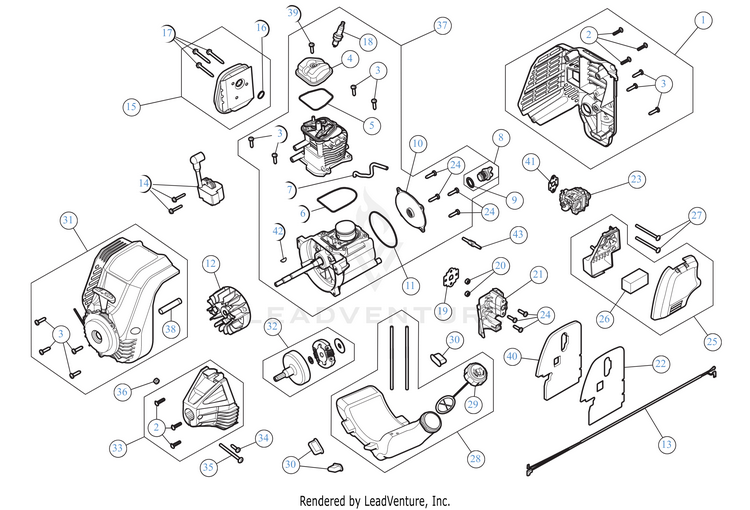Troy-Bilt TB304H 41BD304H766 Handheld Product | Partswarehouse