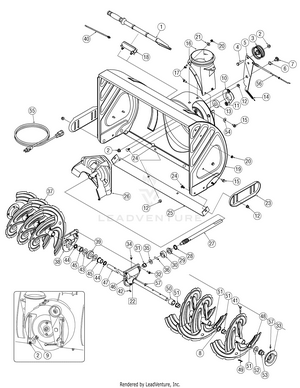 Troy-Bilt 10030 Storm 10hp 30" Self Propelled 31AH5LQ5766 (2005-2) Snow ...