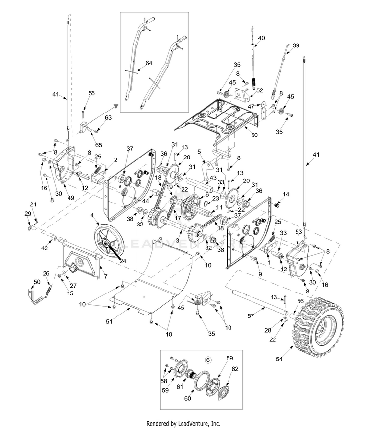 Troy-Bilt 10030 Storm 10hp 30" Self Propelled 31AH5W75063 (2003) Snow ...