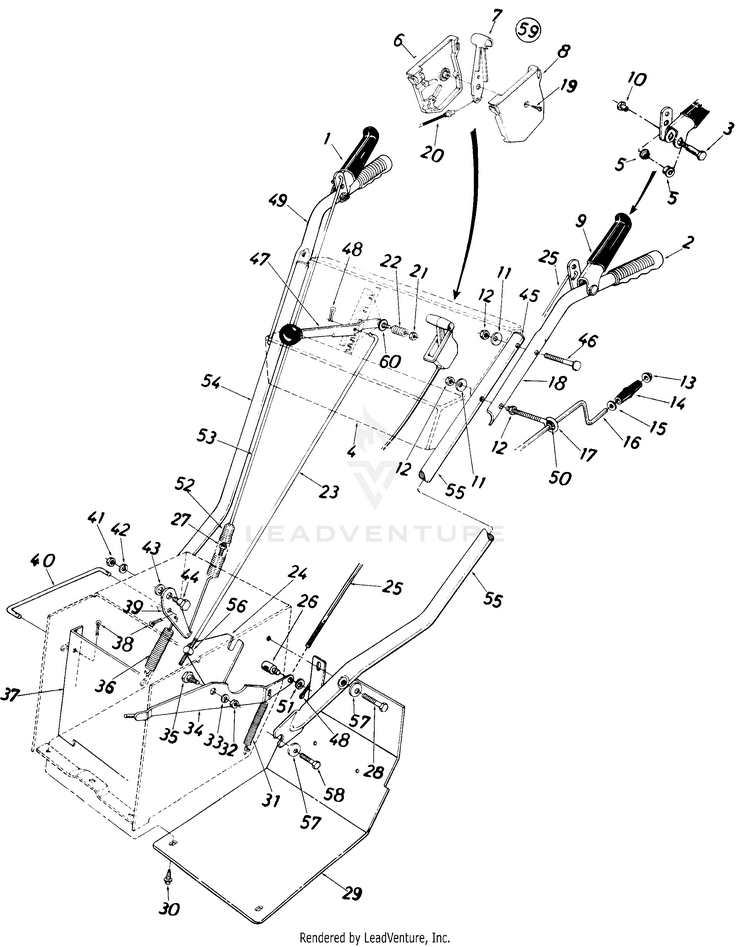 SnowFlite 315-550-120 (1985) Snow Thrower - PartsWarehouse