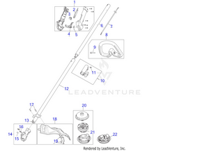Troy-Bilt TB685EC 41CDZ68C766 Gas Trimmer | Partswarehouse