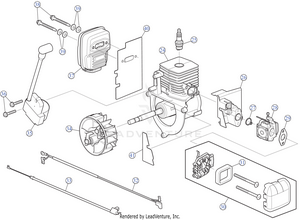Hyper Tough by MTD H25B 41AR79MY735 Gas Blower | Partswarehouse