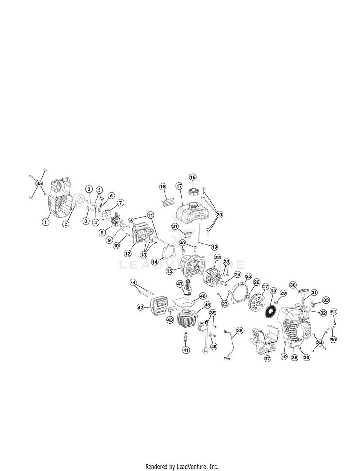 Yard Machines 2800M 41AD280G900 - PartsWarehouse