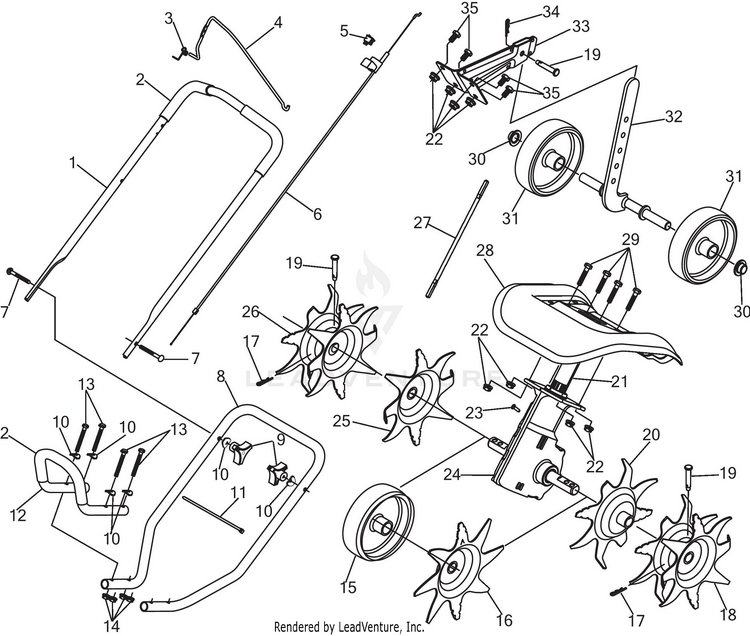 Yard Machines Y146EC 21AK146G800 - PartsWarehouse