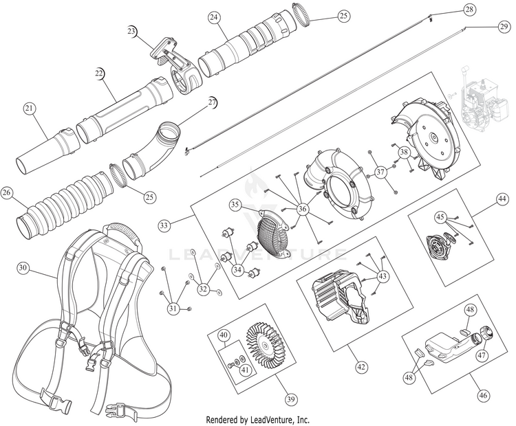 Craftsman by MTD CMXGAAMR27BP 41AR27BP793 Gas Blower - PartsWarehouse