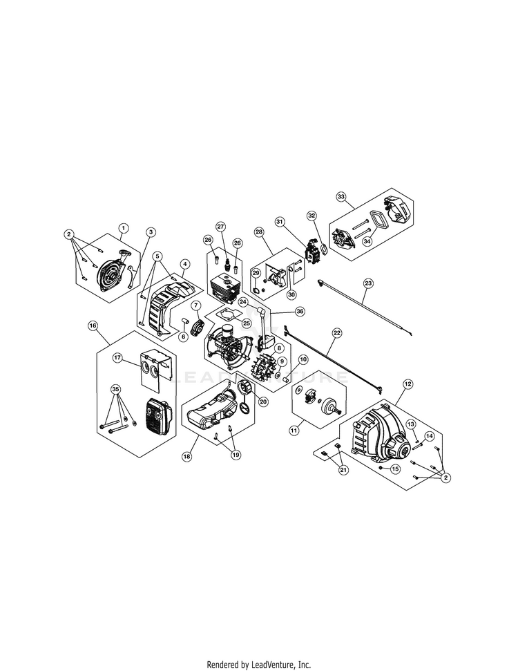 Craftsman 41BD336C799 (316.791151) Gas String Trimmer | Partswarehouse