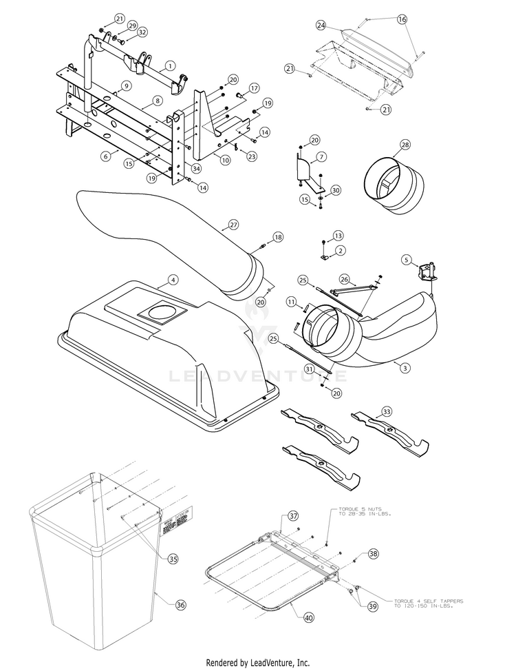 MTD Gold 590-303 50 Inch Double Bagger (2008), 590-303-000 (2008 ...
