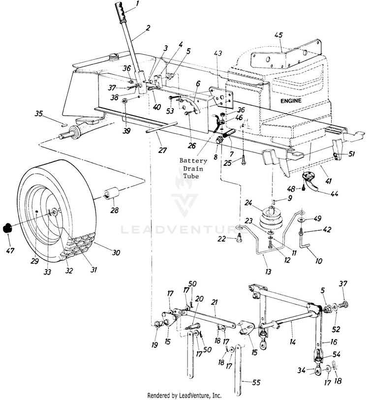MTD 147-820-000 (1987) Garden Tractor | PartsWarehouse