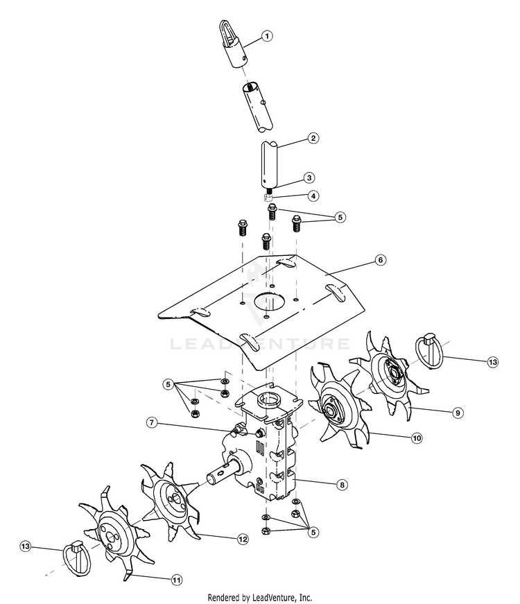 TrimmerPlus by MTD GC720r 41BJGC-A054 41BJGC-A054 GC720r Cultivator ...