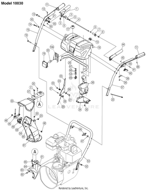 Troy-Bilt 10030 Storm 10hp 30" Self Propelled 31AH5LQ5766 (2005-2) Snow ...