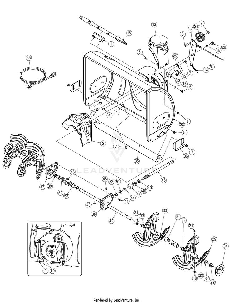 Craftsman 31AS6HEG799 (247.88190) (2005-2) Snow Blower | Partswarehouse