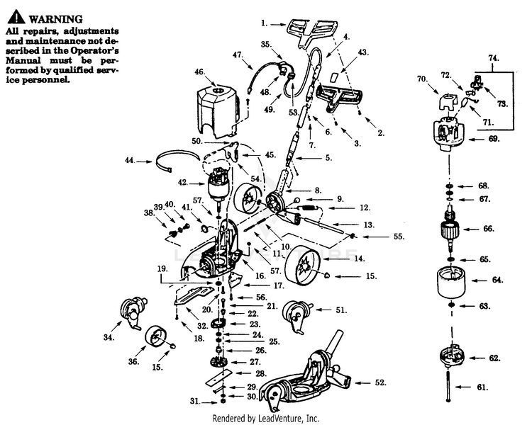 Poulan Paramount 980C-00 Electric Edger | Partswarehouse