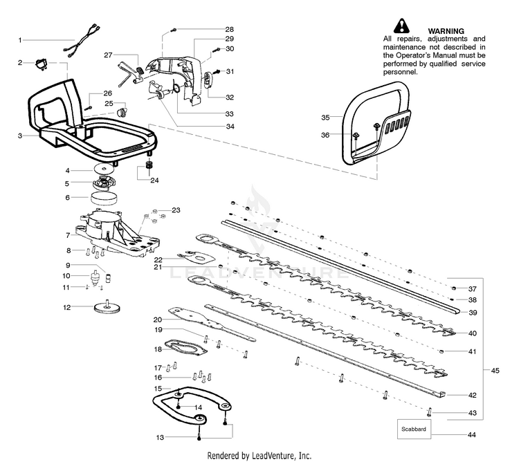 Weed Eater DAHT 22 Gas Hedge Trimmer | Partswarehouse