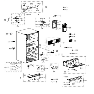 RF28K9070SR Interactive Exploded View