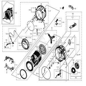 WF50K7500AV Interactive Exploded View