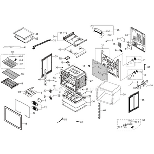 NE58F9710WS Interactive Exploded View