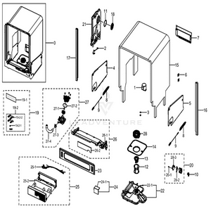 DW80M9550US Interactive Exploded View