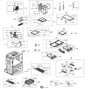 RF28JBEDBSG Interactive Exploded View