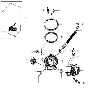 DW80M9960US Interactive Exploded View