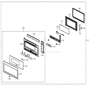 ME21M706BAG Interactive Exploded View
