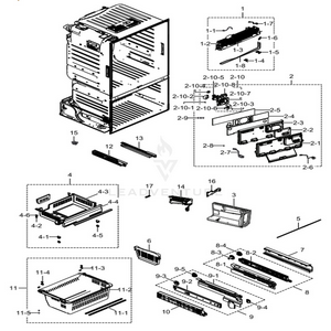 RF265BEAESG Interactive Exploded View