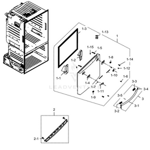 RF28HDEDBSR Interactive Exploded View
