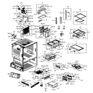 RF263BEAESR Interactive Exploded View