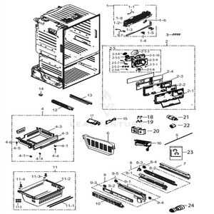 RF263BEAESR Interactive Exploded View
