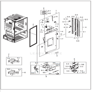 RF28HFEDBSR Interactive Exploded View