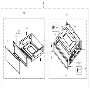 NE59M6850SS Interactive Exploded View