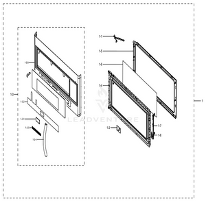 ME21M706BAS Interactive Exploded View