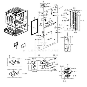 RF28HDEDBSR Interactive Exploded View