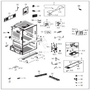 RF28HFEDBSG Interactive Exploded View